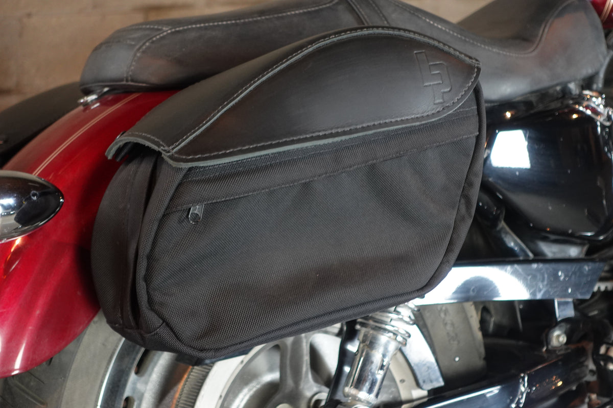 Retro Mini Sportster Saddlebags – Leather Pros Inc
